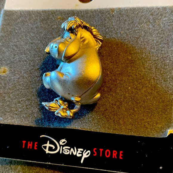 Disney | Jewelry | New Disney Eeyore Pewter Pin Brooch | Poshmark